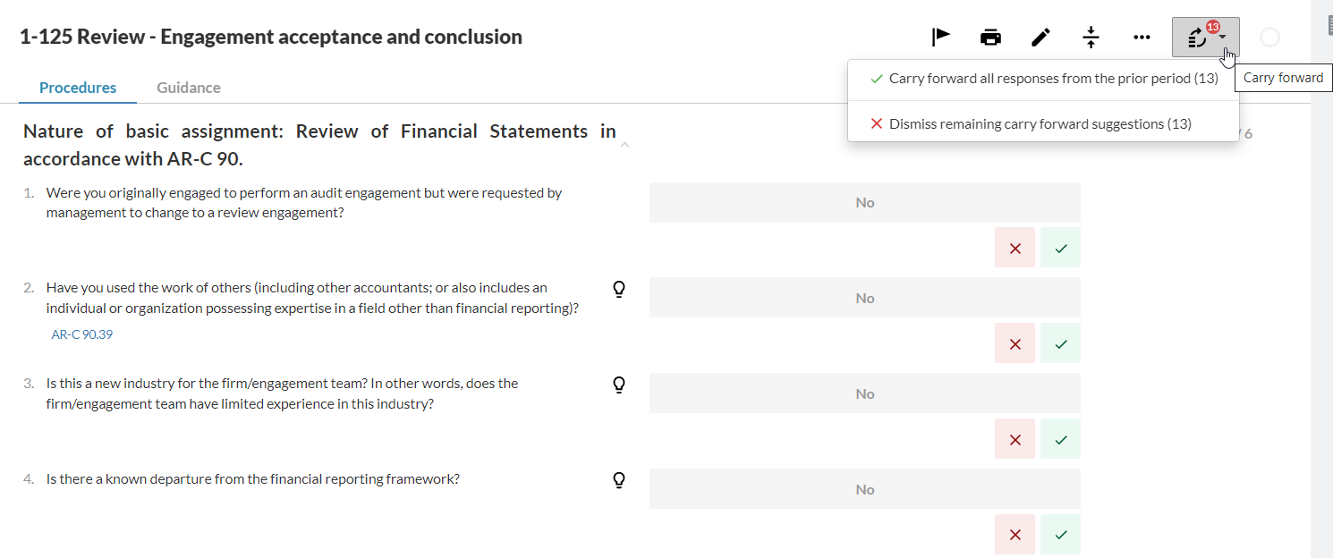 Create next period's file