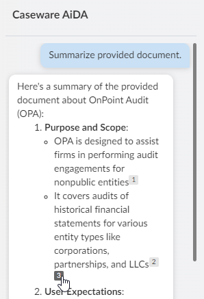 Get started with Caseware AiDA