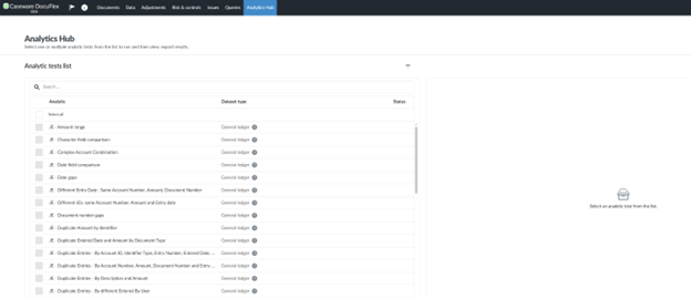 What's new - Caseware DocuFlex Summer 2025 (v 1.3007.0)