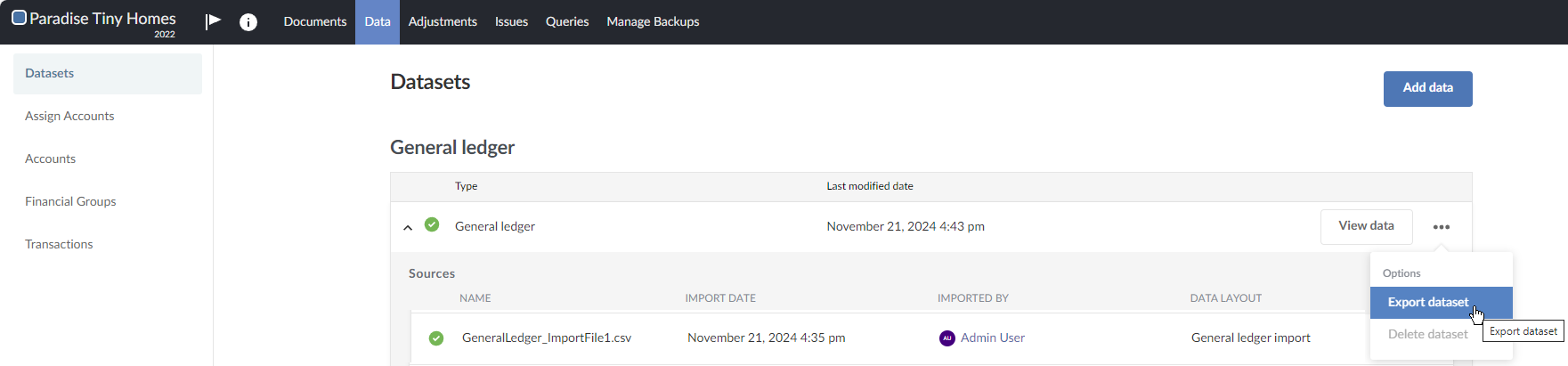Resolve data import conflicts