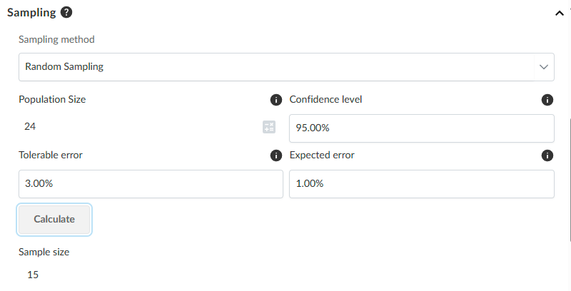 Generate a sample from Analytics Hub