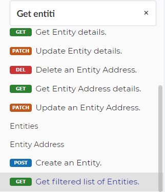 Query data using GET requests