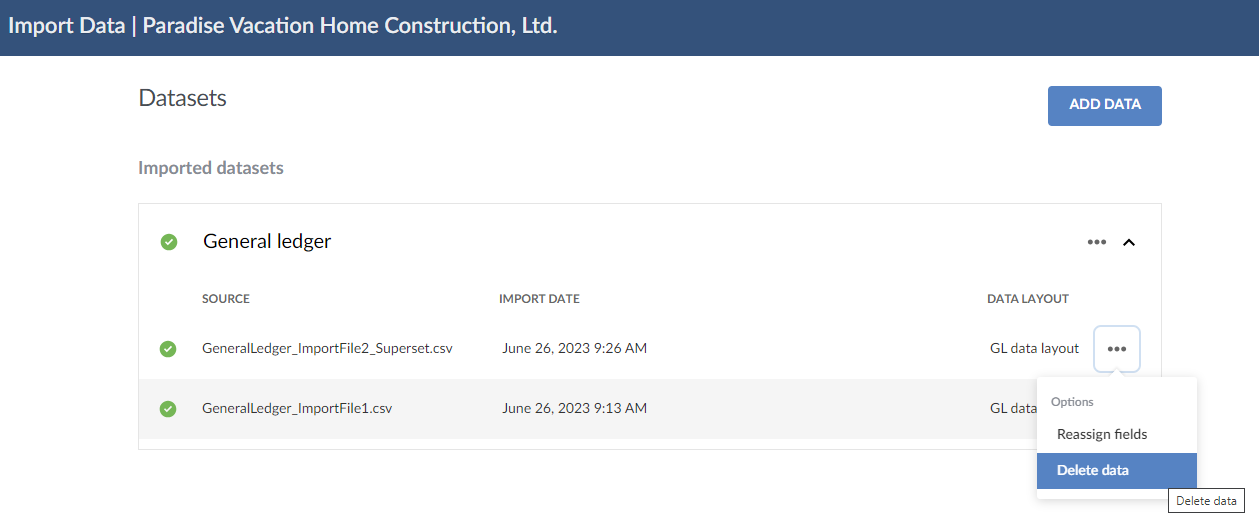 Resolve Data Import Conflicts