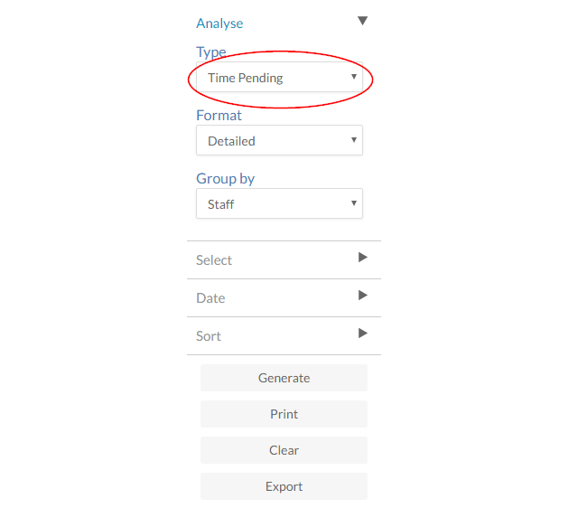 View and finalize pending entries