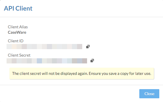 Firm settings - Integration