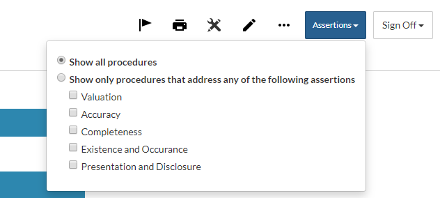 Complete a checklist