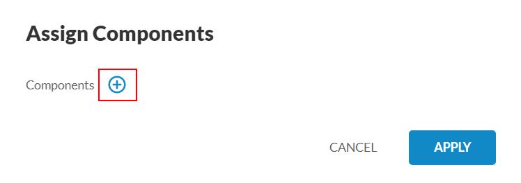 Assign components to items in your template