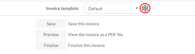 Draft an invoice