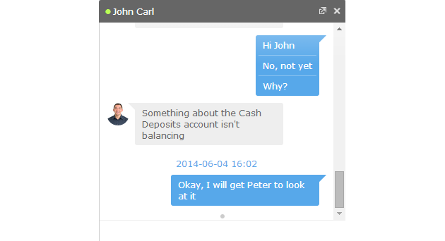 Give feedback to others in Caseware Cloud