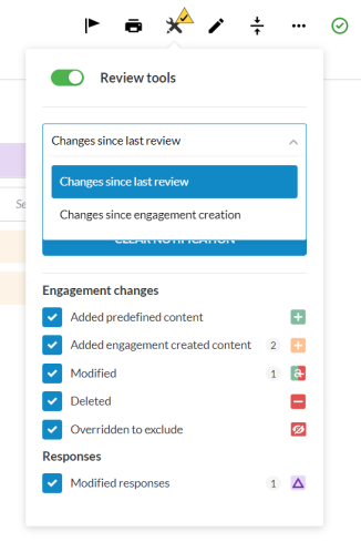 Work with Review Tools
