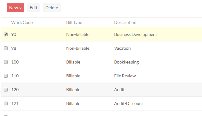 Firm settings - CasewareCloud Time