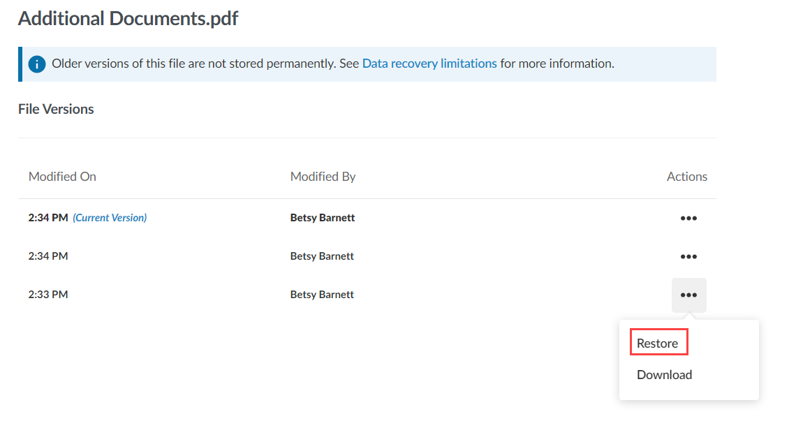 Attach documents to an engagement file