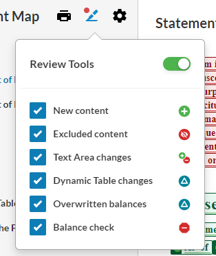 Work with Review Tools