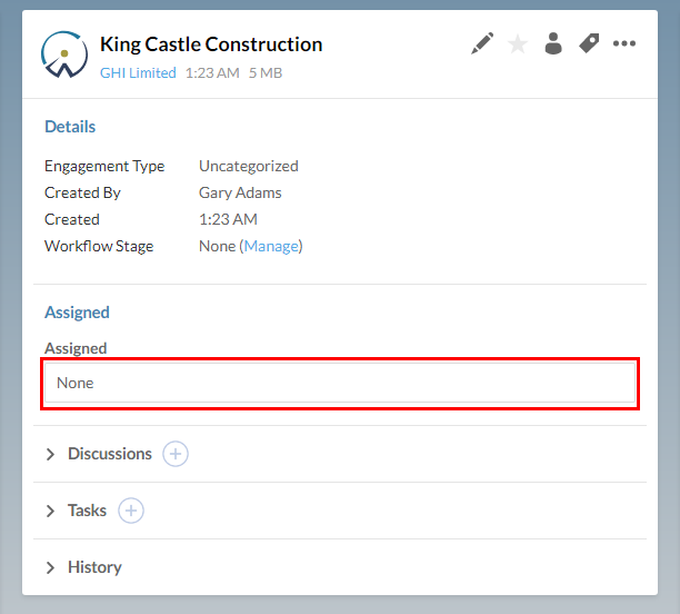 Create a Caseware Cloud engagement using Caseware Working Papers