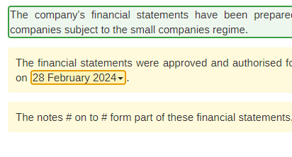 Review and add XBRL tags
